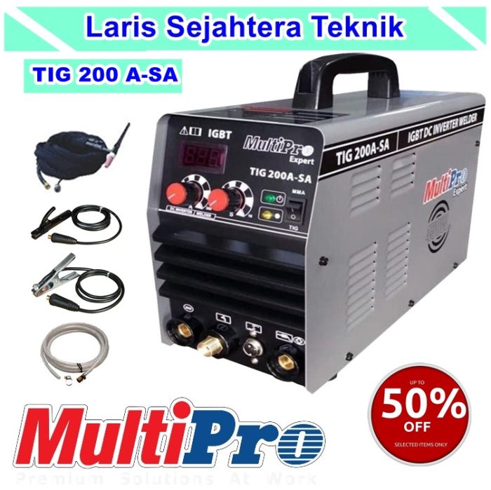 Jual Multipro Mesin las Argon listrik TIG 200 A-SA / Trafo Las argon ...