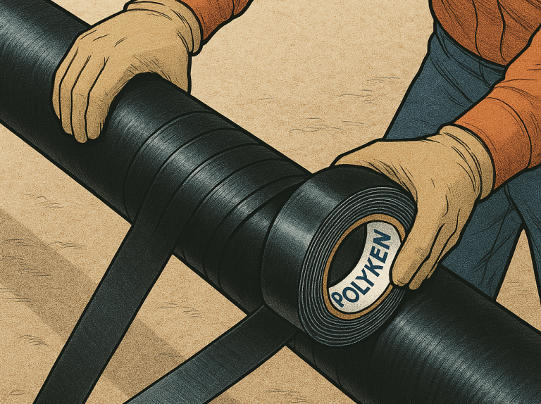 Apa Itu Polyken Wrapping Tape dan Kegunaanya? - Laris Sejahtera Teknik